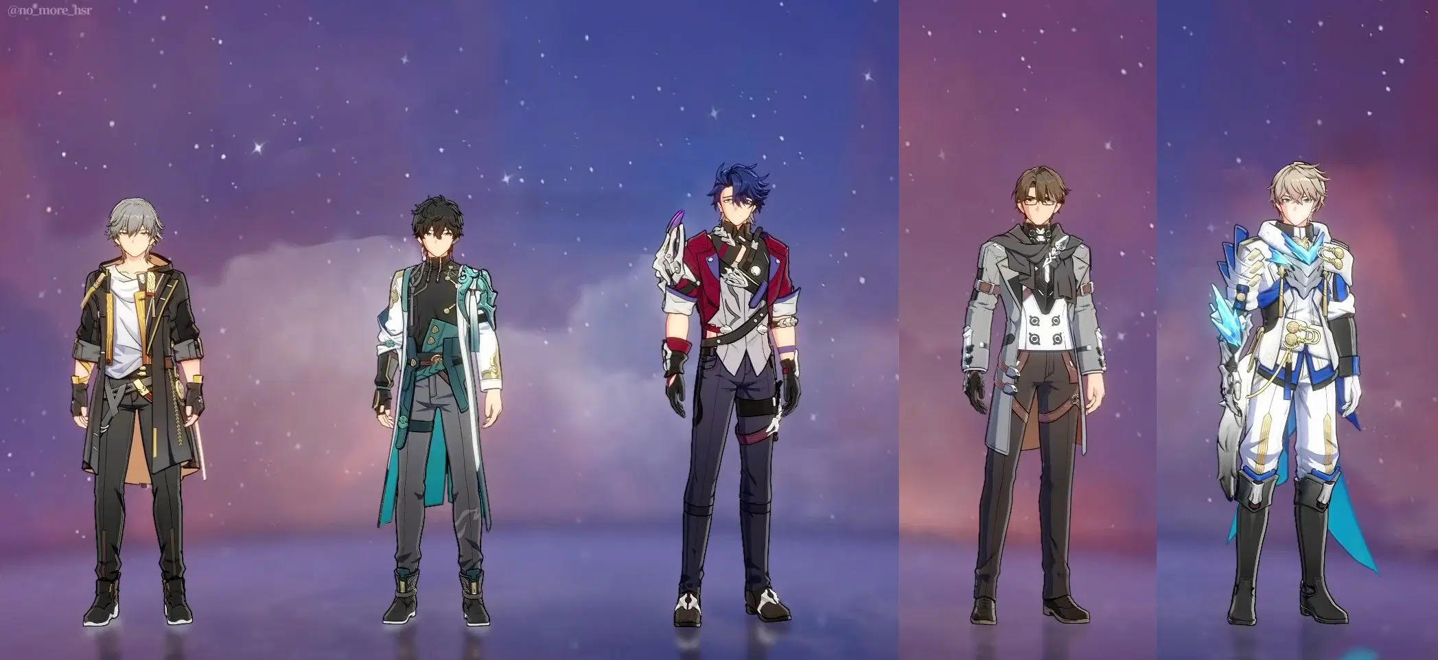 Playable Male Characters in HSR vs HI3 Honkai: Star Rail | HoYoLAB