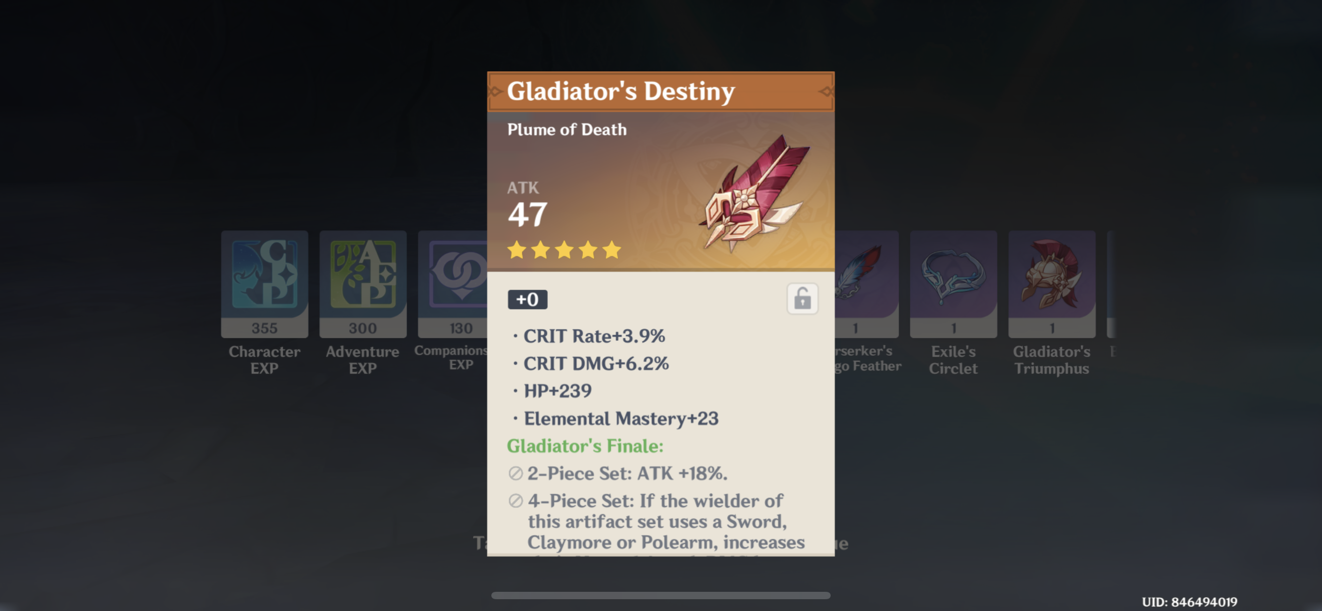 Perfect crit rate starting stat Genshin Impact | HoYoLAB