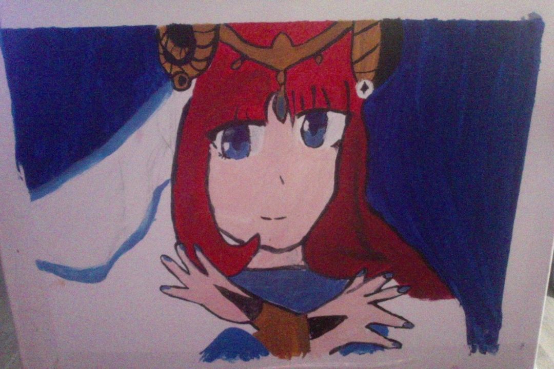 NILOU(my first art on a canvas) Genshin Impact | HoYoLAB