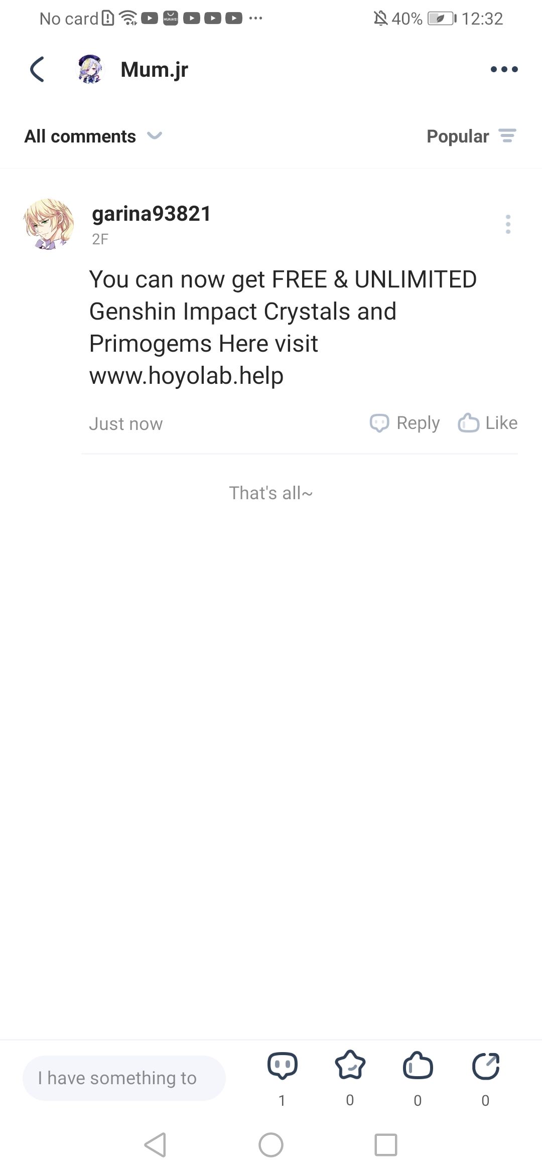 I need help | HoYoLAB