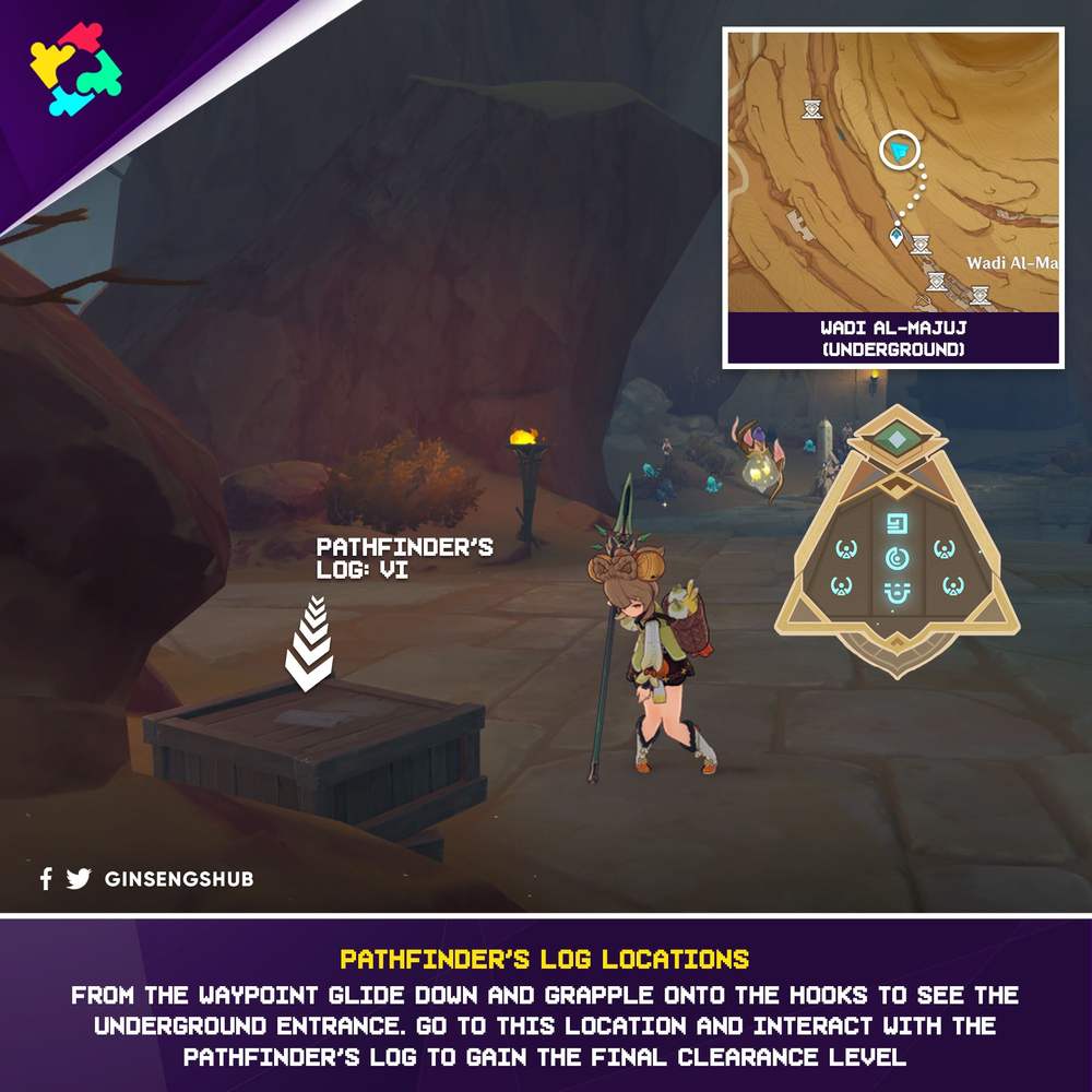 [v3.4] 6 Pathfinder's Log Locations - Sumeru Final Clearance Level ...