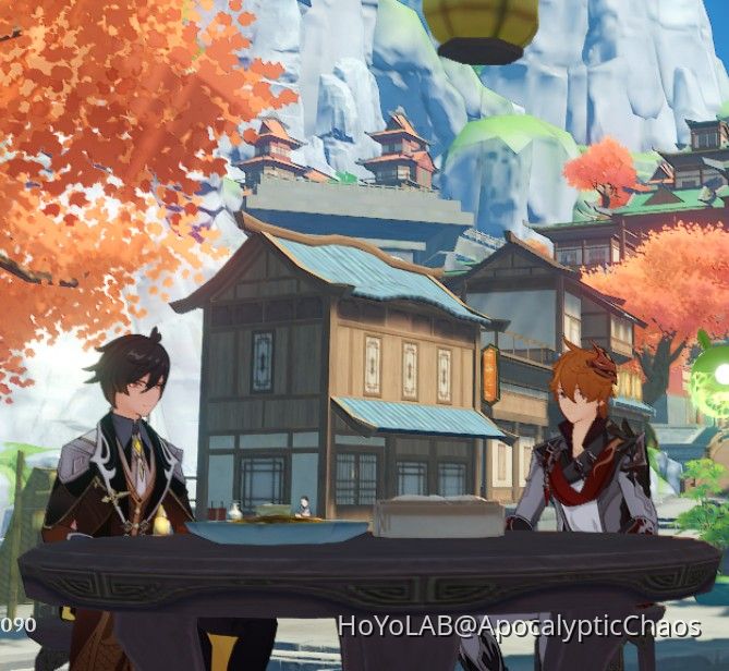 They are on a date! Genshin Impact | HoYoLAB