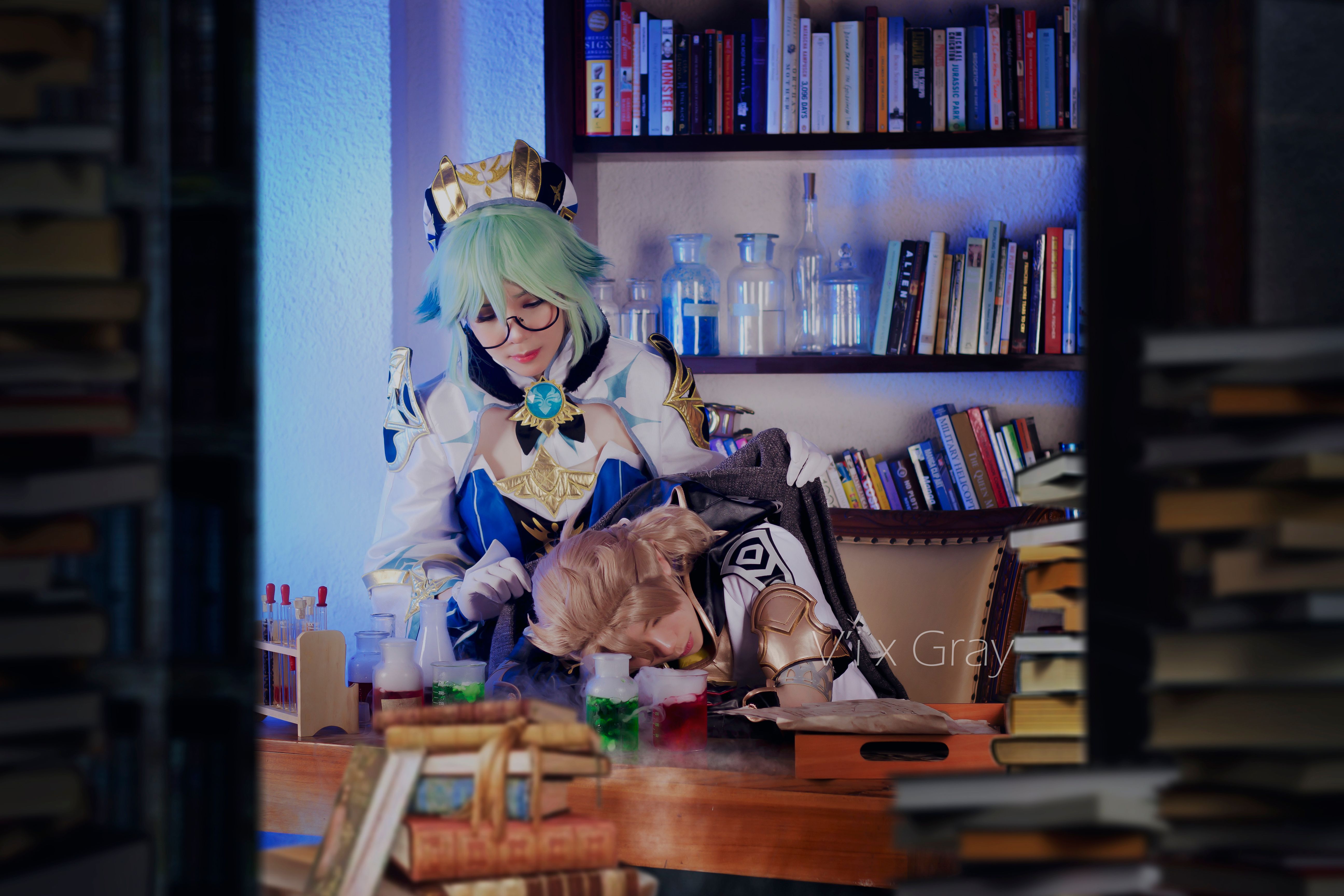 Albedo & Sucrose Genshin Impact | HoYoLAB