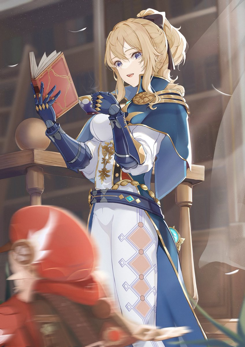 Jean and Klee Genshin Impact | HoYoLAB