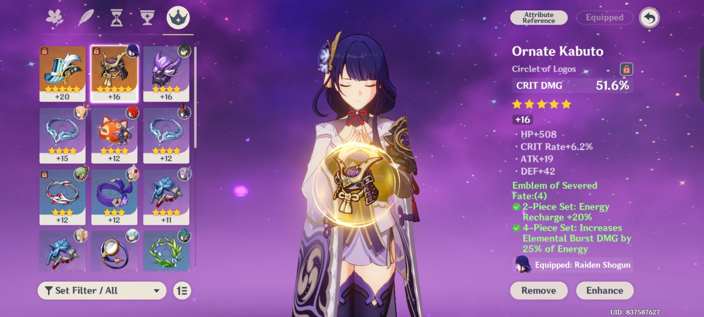 I'm farming for raiden Genshin Impact | HoYoLAB