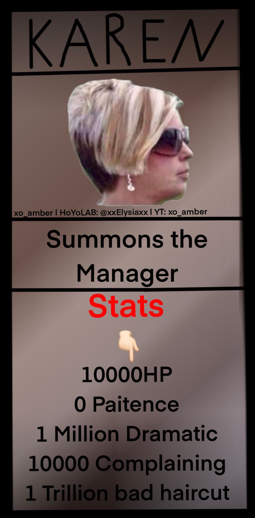 Karen Card. MEME Honkai Impact 3rd | HoYoLAB