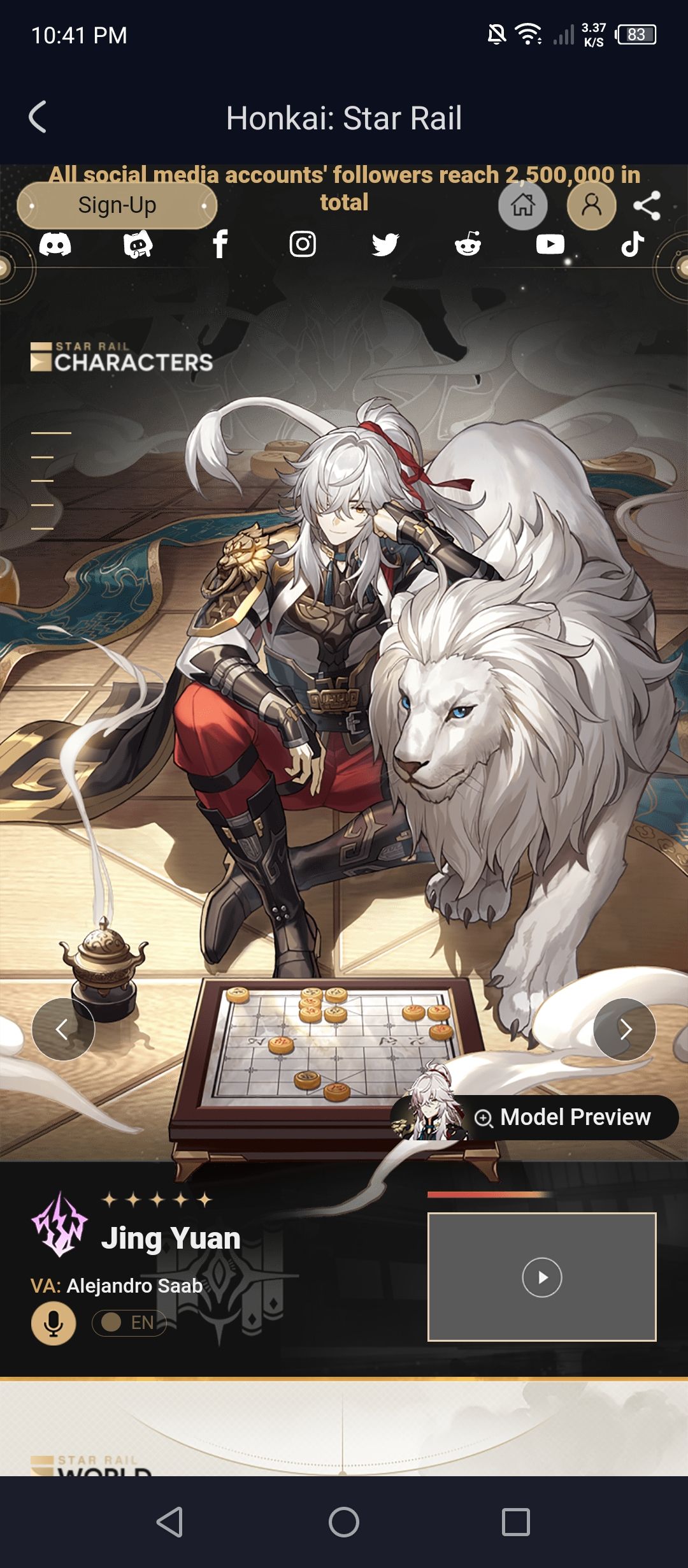 Cy Yu VA Honkai: Star Rail | HoYoLAB