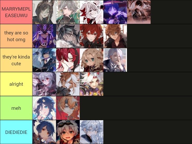 simp-ing for Male characters Genshin Impact | HoYoLAB