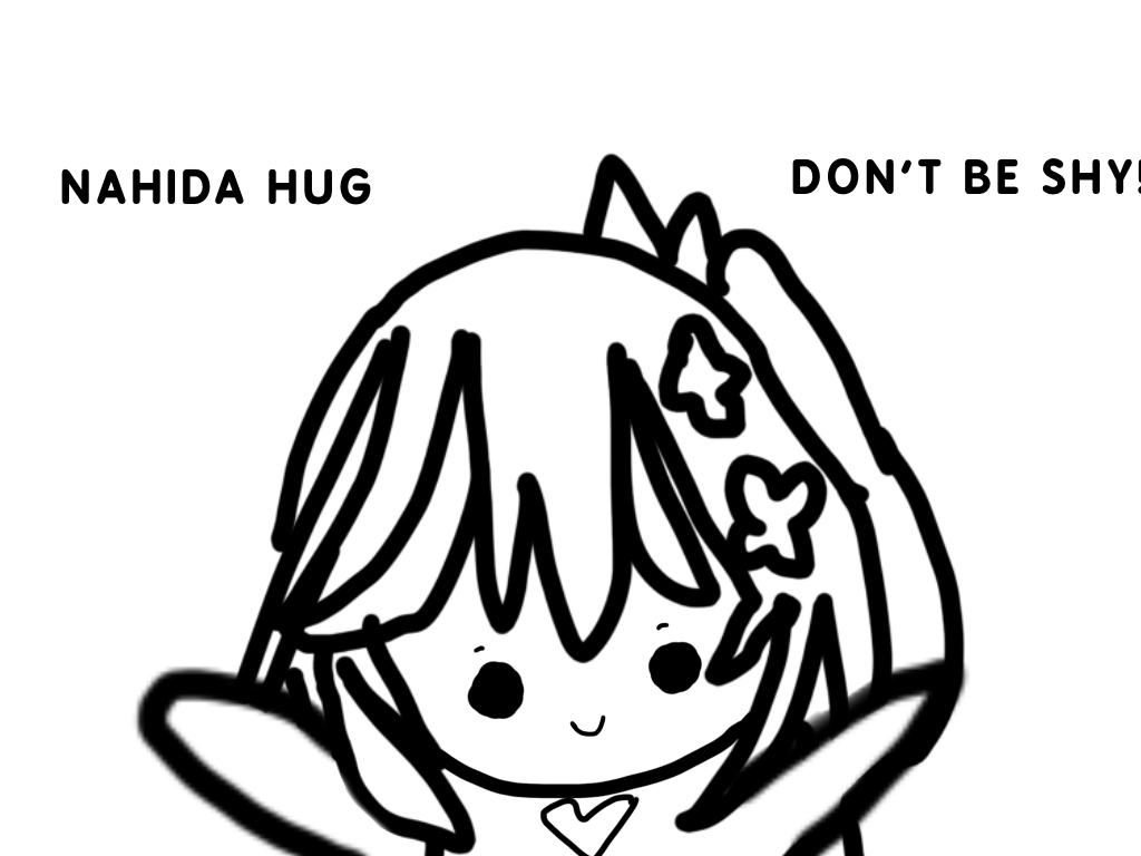 Nahida hug! Genshin Impact | HoYoLAB