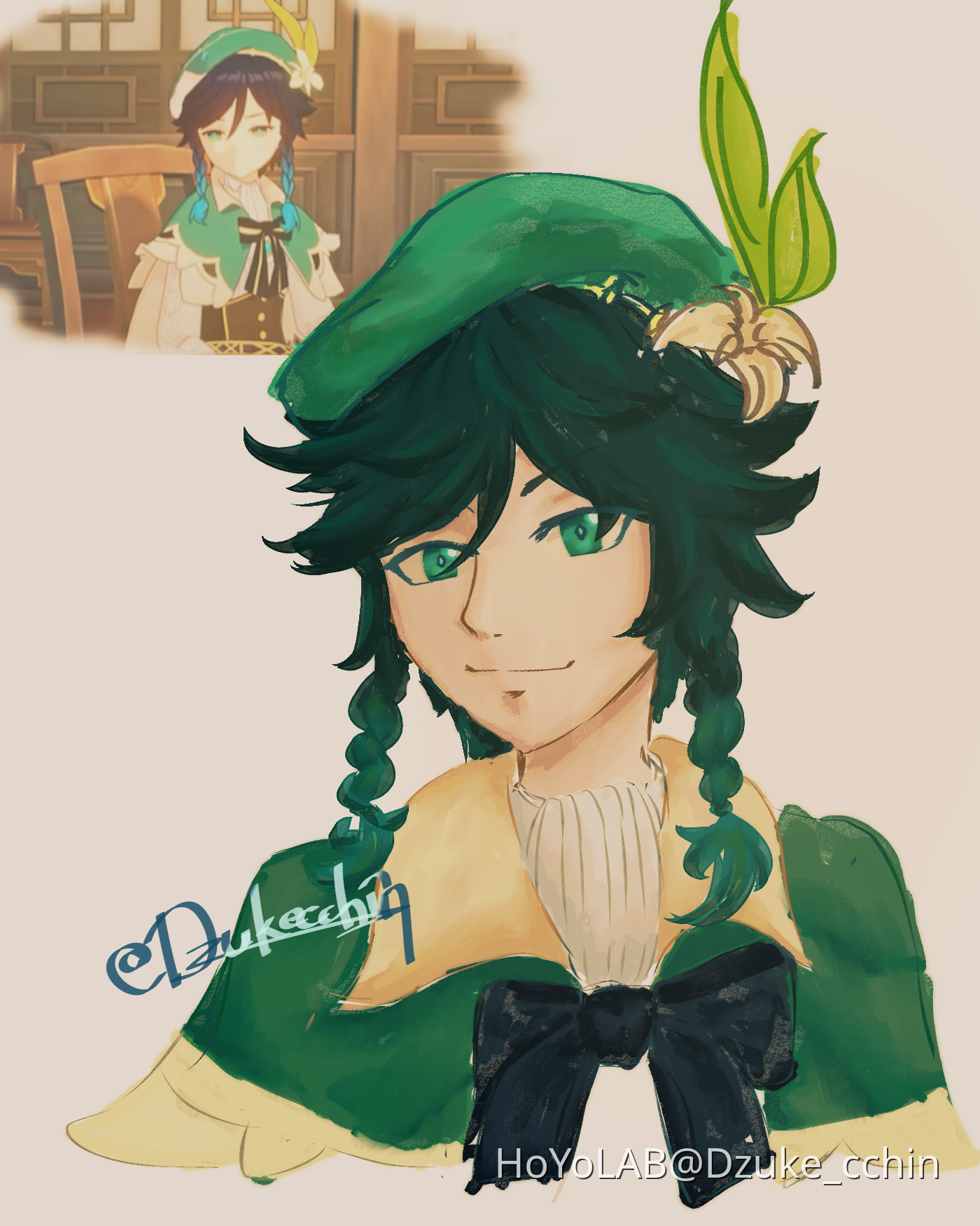 Smug Venti Genshin Impact | HoYoLAB