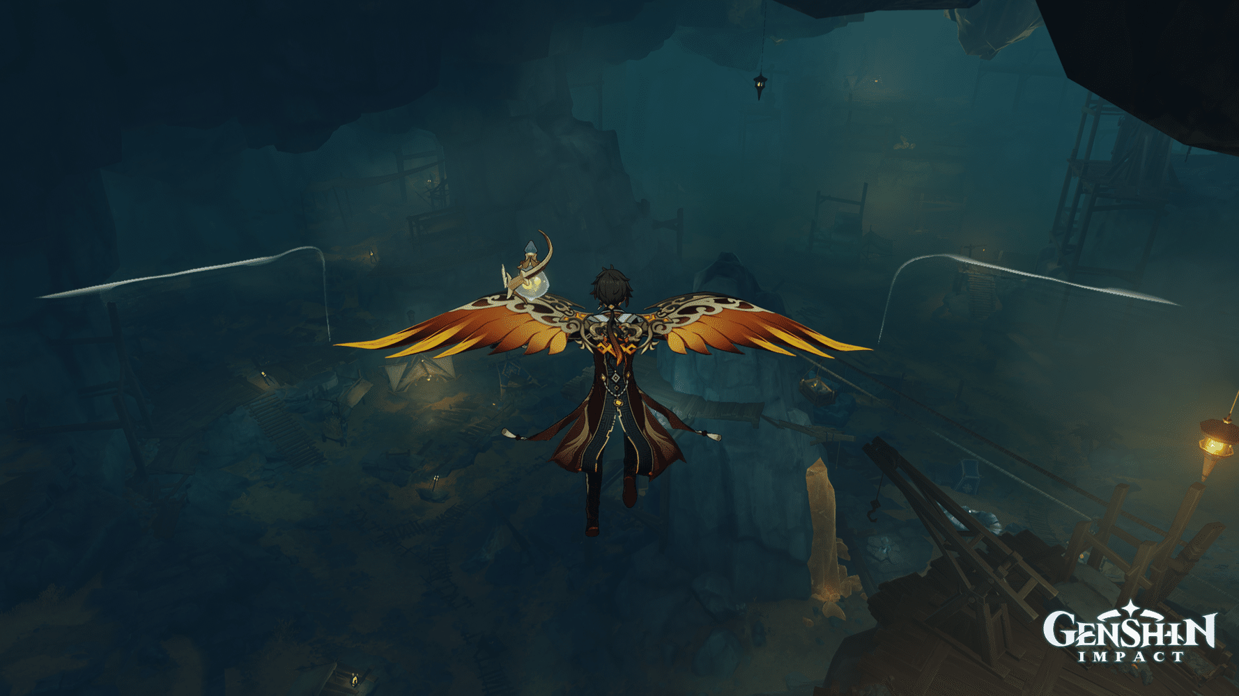 The Chasm map represents nine separate levels of depth all under each ...