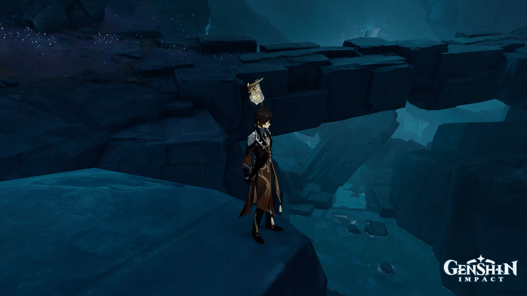 The Chasm map represents nine separate levels of depth all under each ...