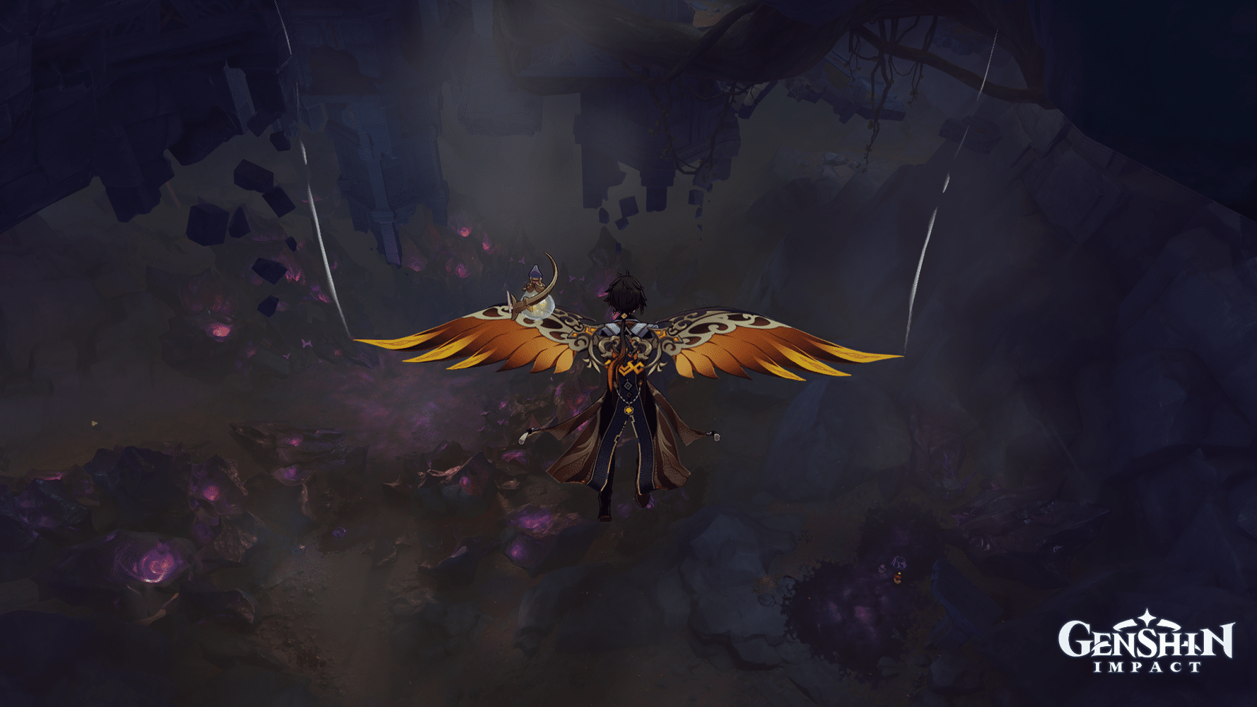 The Chasm map represents nine separate levels of depth all under each ...