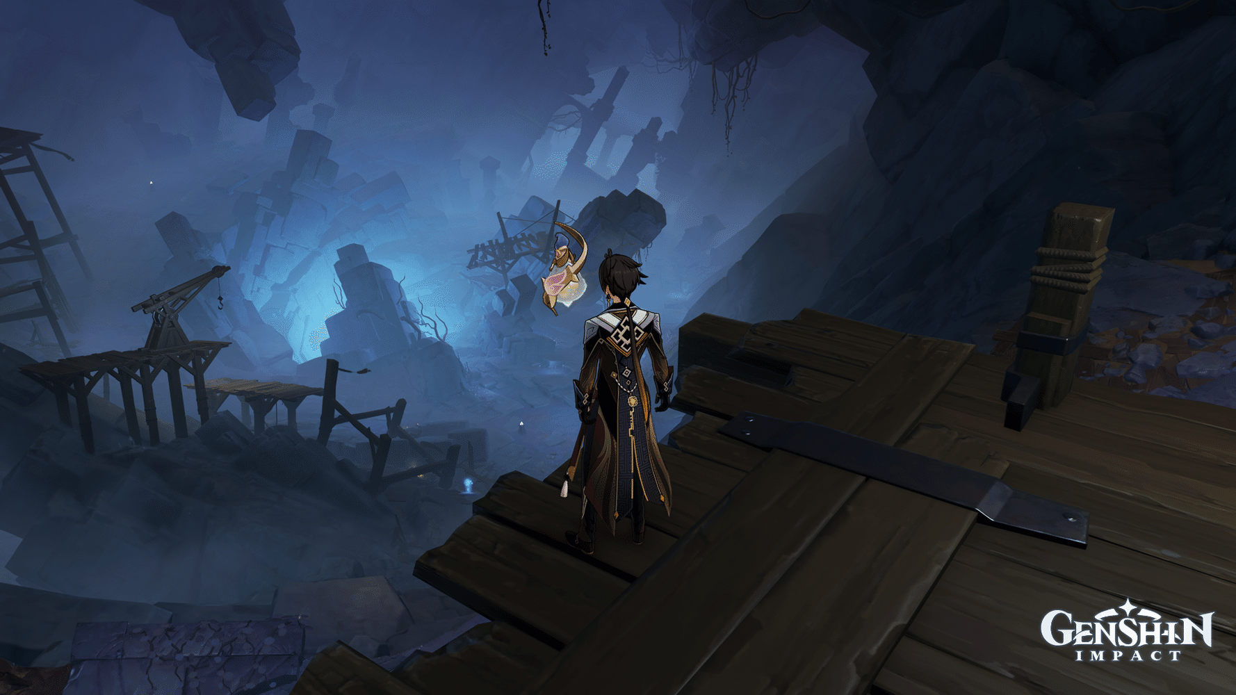 The Chasm map represents nine separate levels of depth all under each ...