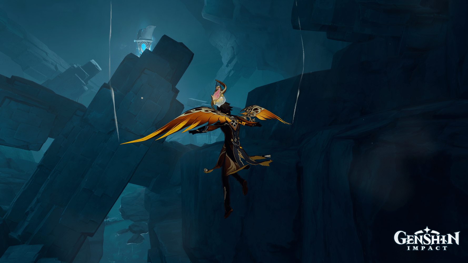 The Chasm map represents nine separate levels of depth all under each ...