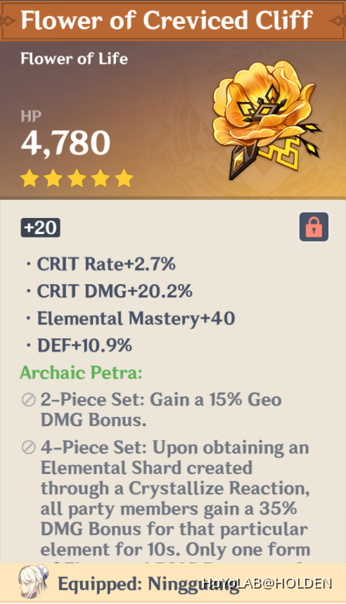 My best Flower of Life artifact so far . . . Genshin Impact | HoYoLAB