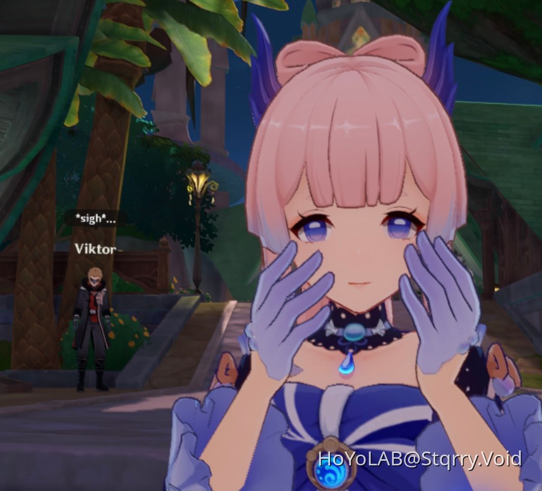 Kokomi Reading Her Imaginary Book Genshin Impact HoYoLAB