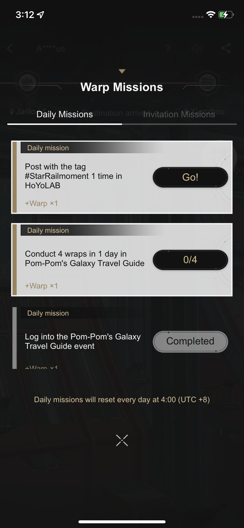Hsr, daily warp need. Honkai: Star Rail | HoYoLAB