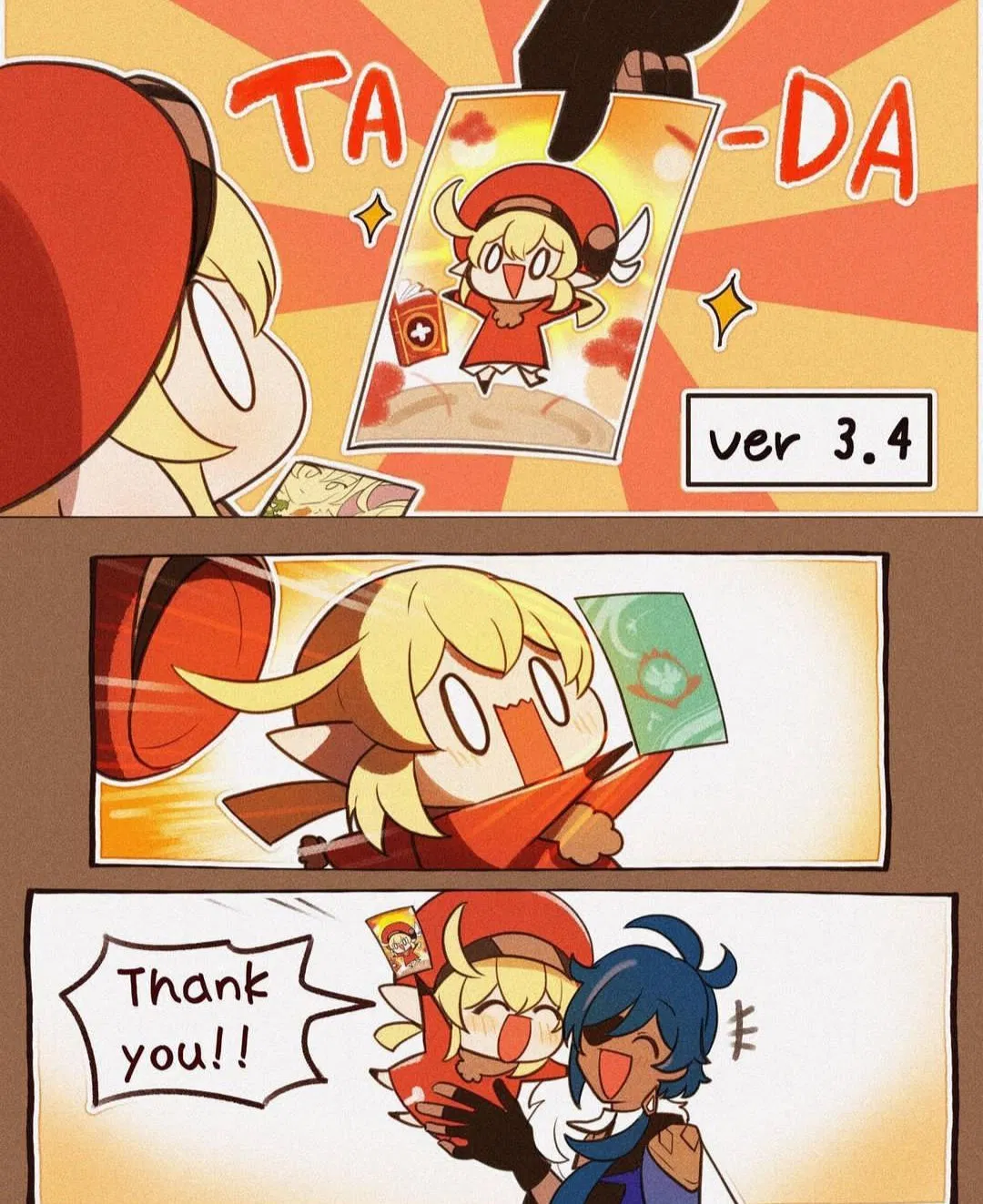 klee is happy ️! Genshin Impact | HoYoLAB