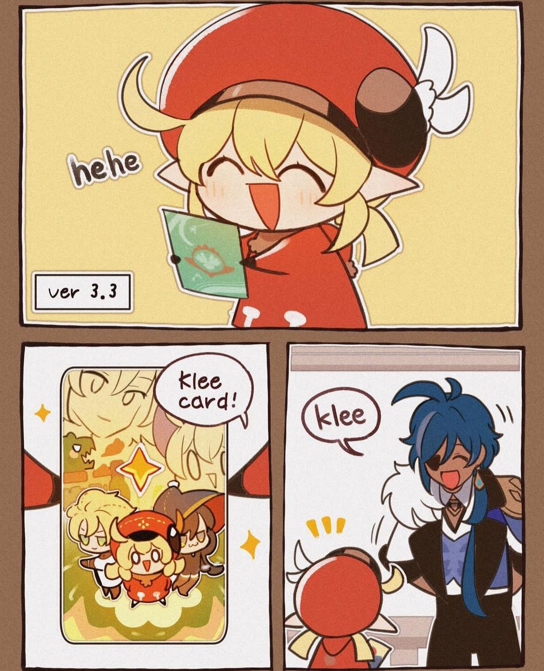 klee is happy ️! Genshin Impact | HoYoLAB