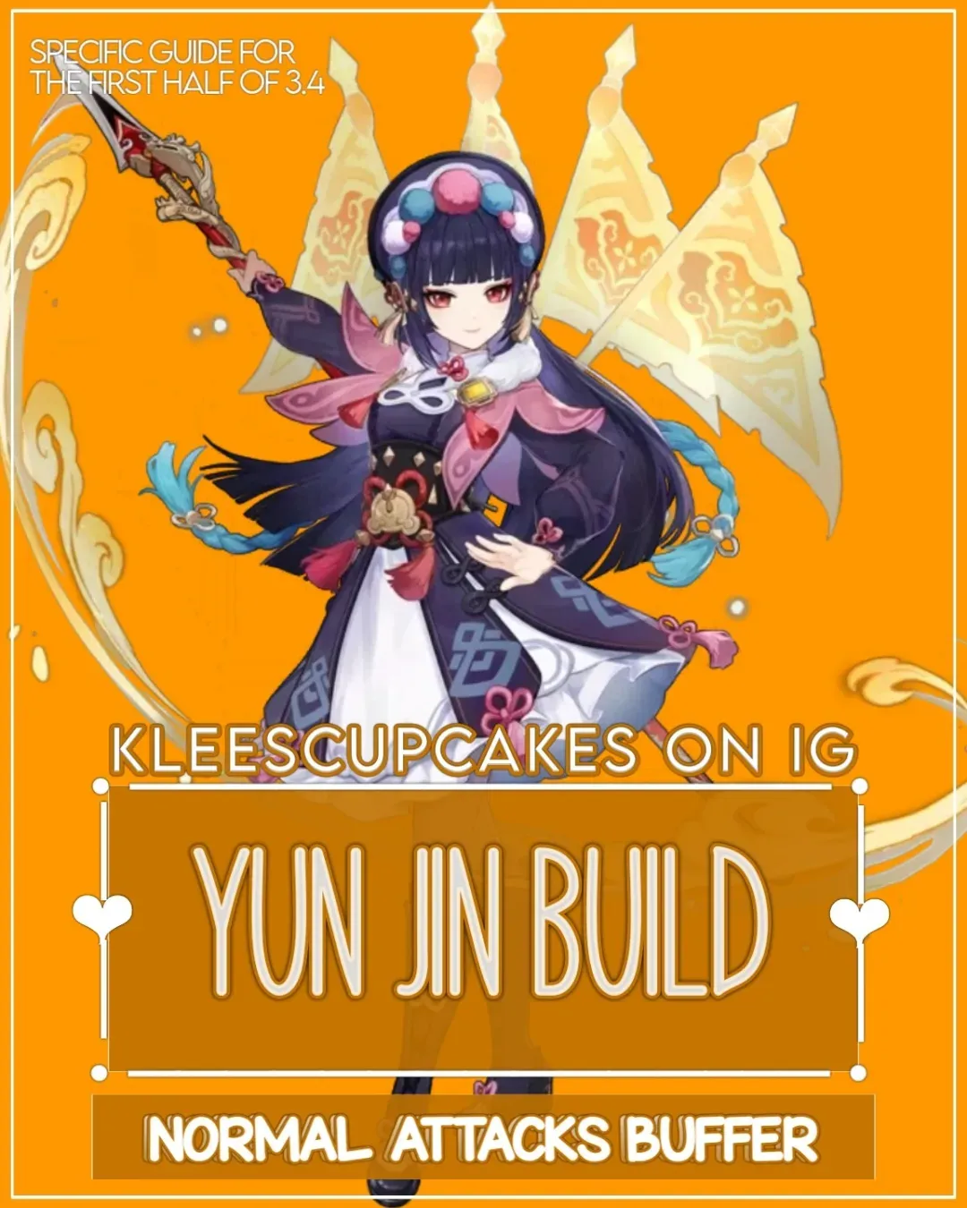 [ Version 3.4 ] Yun Jin Build — Normal Attacks Buffer Genshin Impact ...