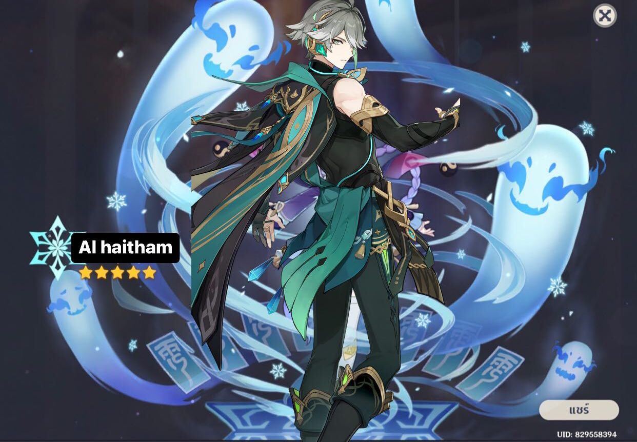 I got Al haitham! Genshin Impact | HoYoLAB