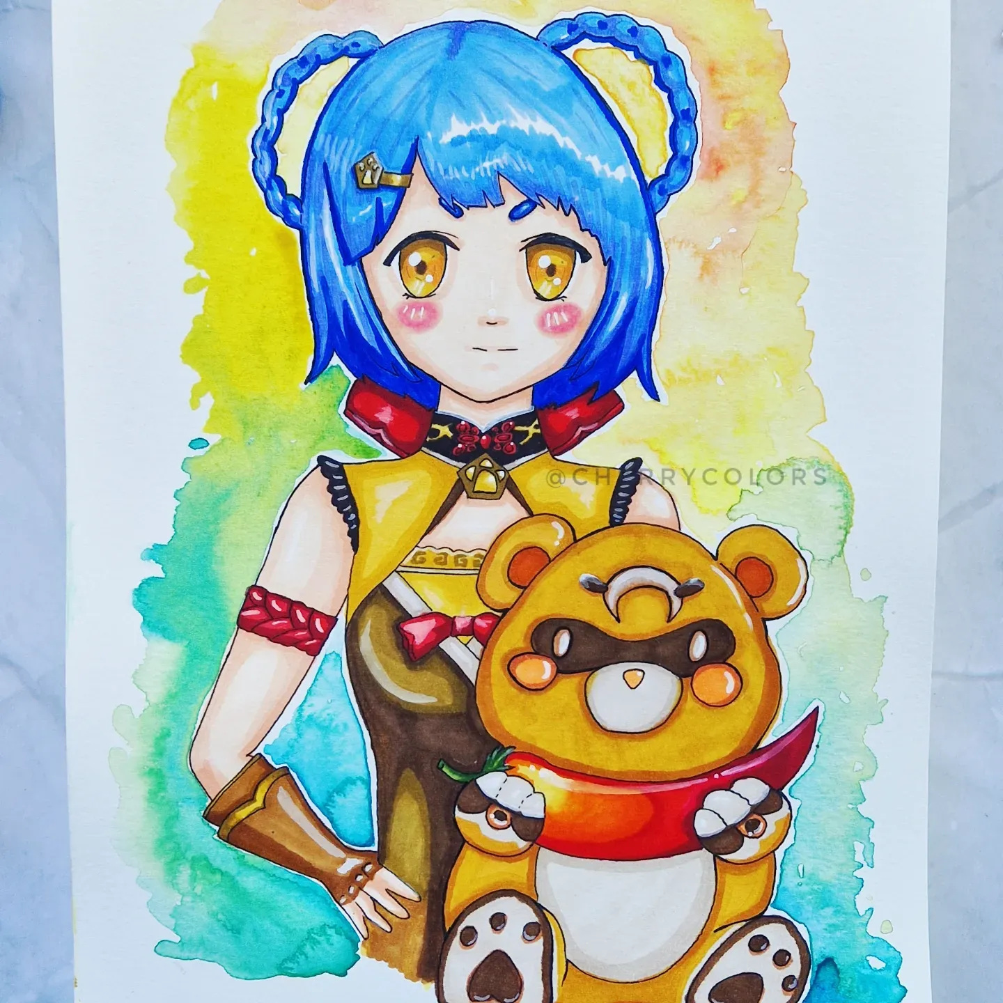 Xiangling and Gouba Genshin Impact | HoYoLAB