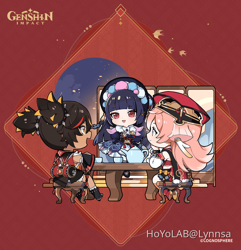 [NEW] Genshin Impact Character Stickers added to my drive of ...