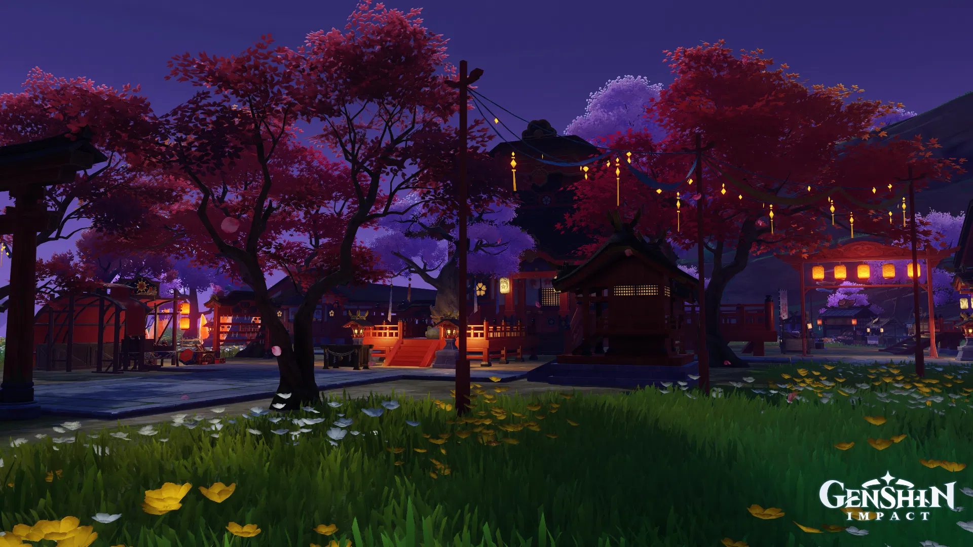 TEAPOT SHOWCASE: Silken Courtyard, Sakurazaki Island : Inazuma Festival ...