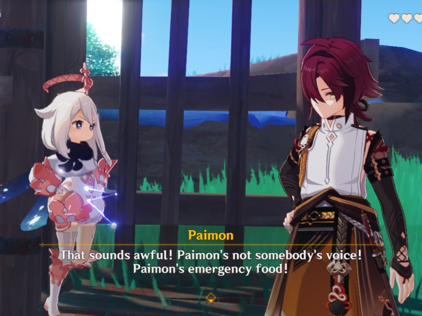 Paimon admitting she's emergency food Genshin Impact | HoYoLAB