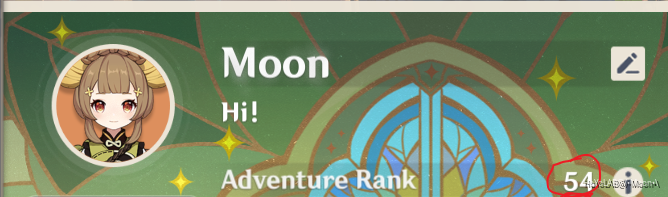 Adventure Rank 54! Genshin Impact | HoYoLAB