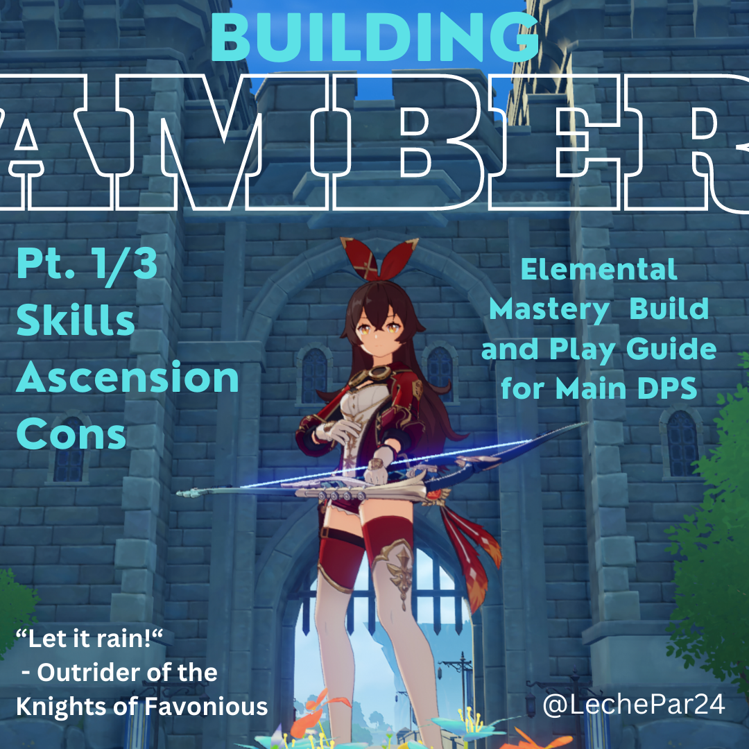 Amber Build & Play Guide Pt.1/3 Genshin Impact | HoYoLAB