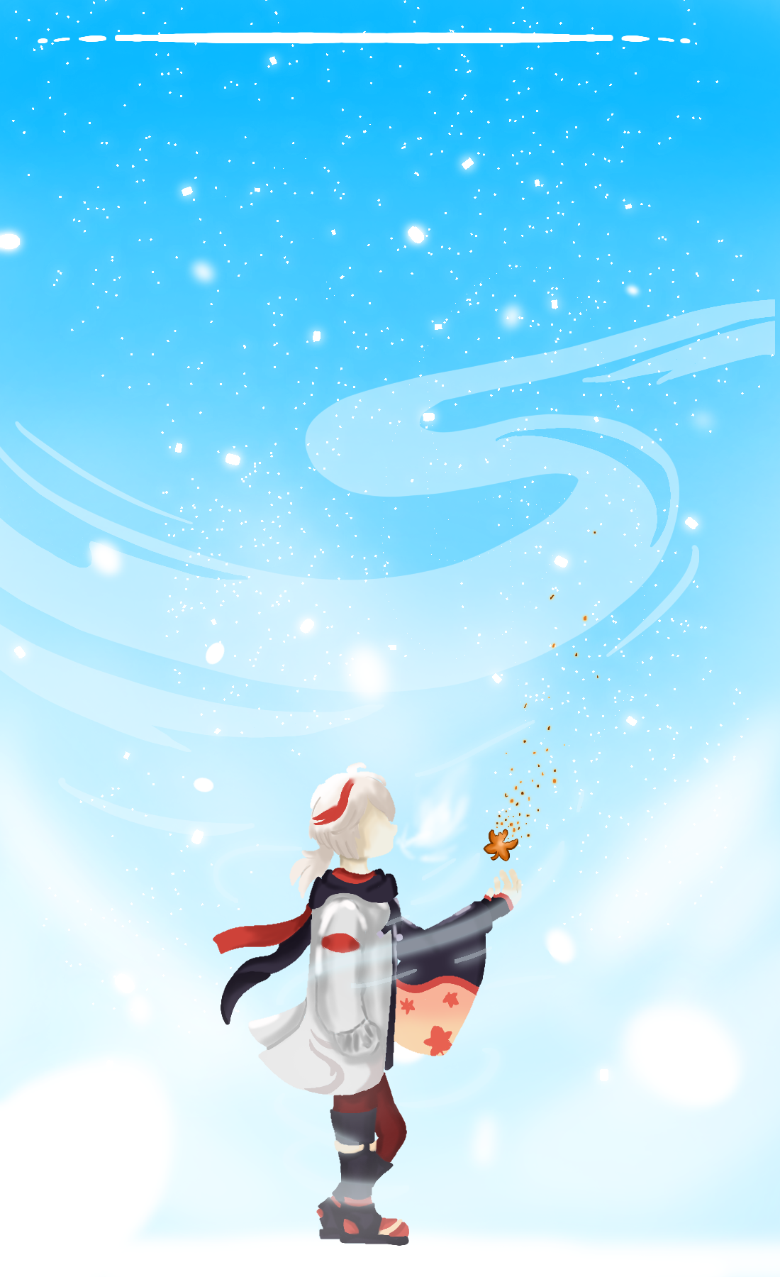 One with winds and snow Genshin Impact | HoYoLAB