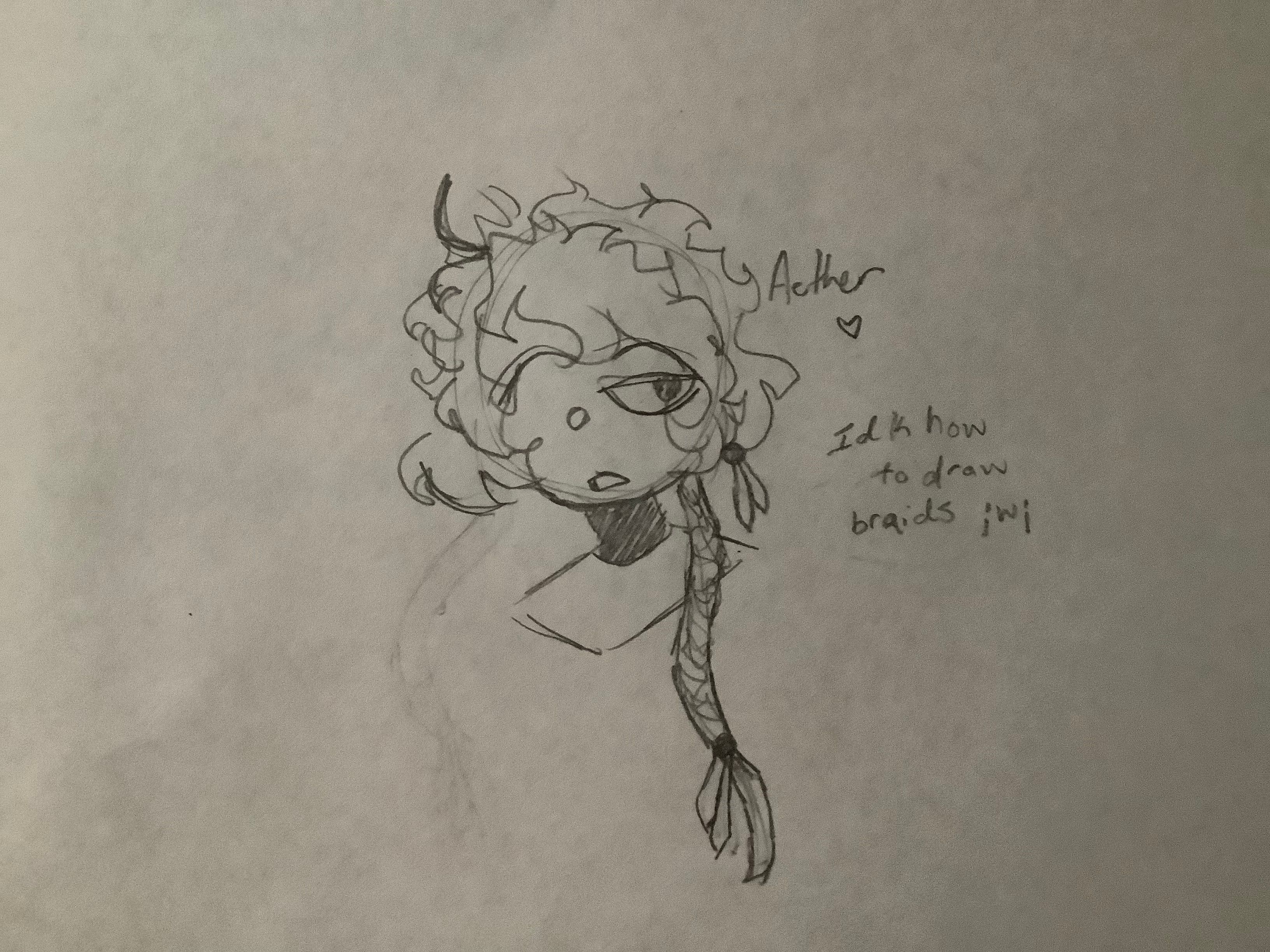 Lil sketchy sketch of Aether :)) Genshin Impact | HoYoLAB