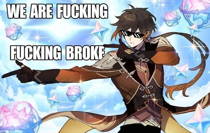 Zhongli Mora Memes Genshin Impact | HoYoLAB