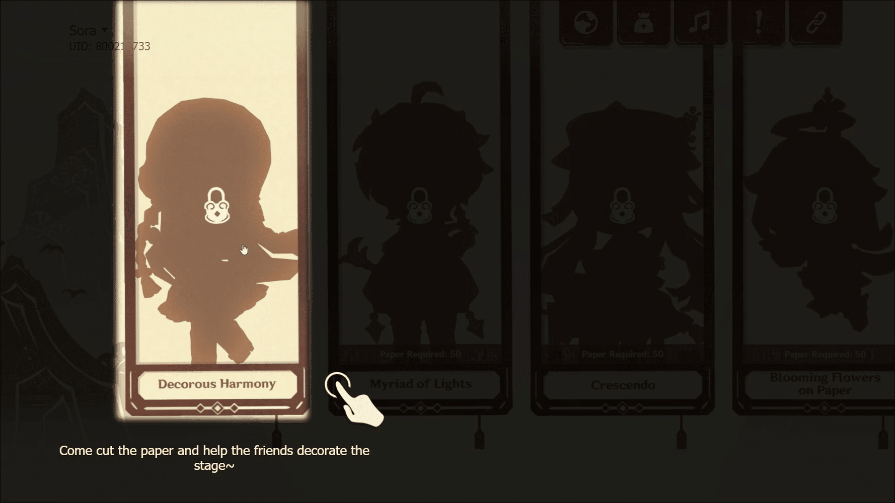 [V3.4] Iridescence in Papers Web Event | 120 Primogems Genshin Impact ...