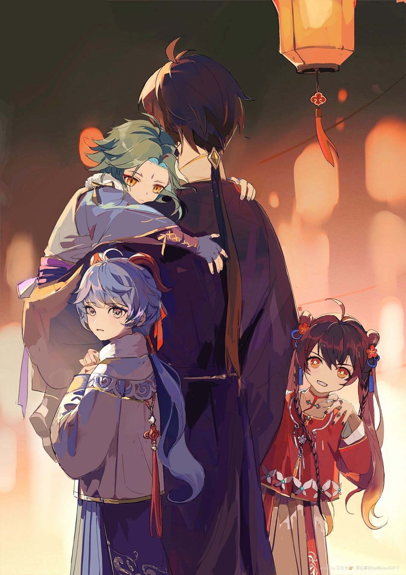 Father and his child Genshin Impact | HoYoLAB