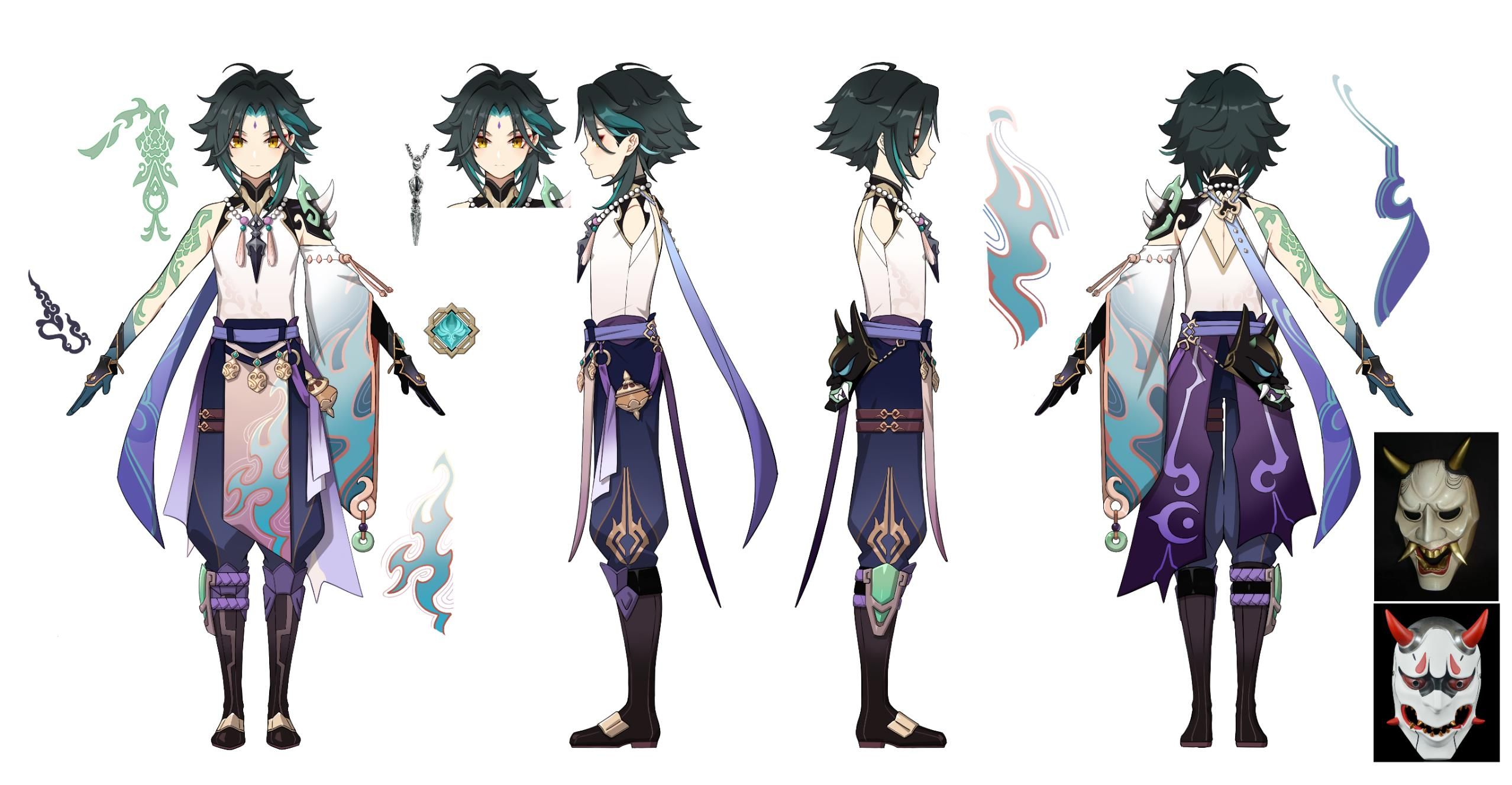 🎨concept art - Xiao🎨 Genshin Impact | HoYoLAB