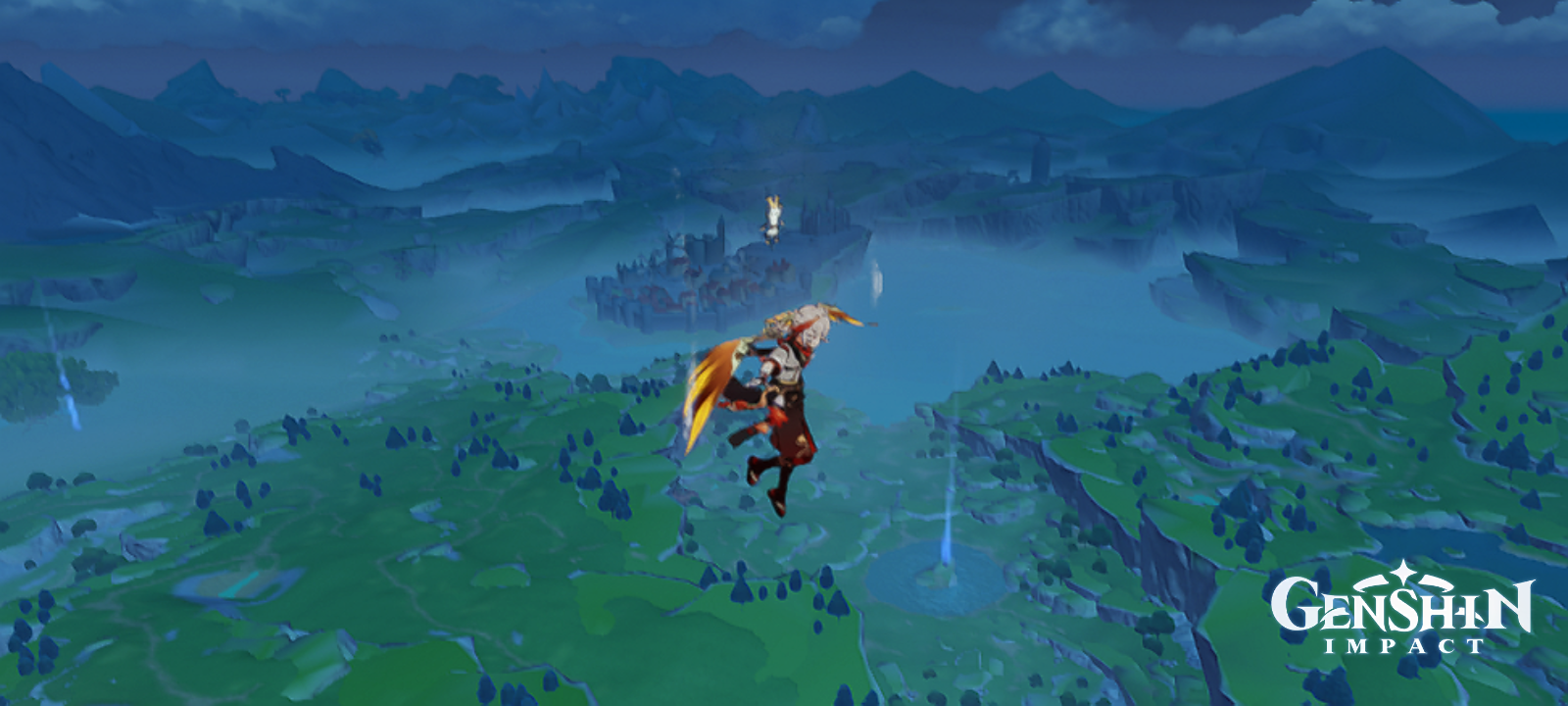 Great view from up here Genshin Impact | HoYoLAB