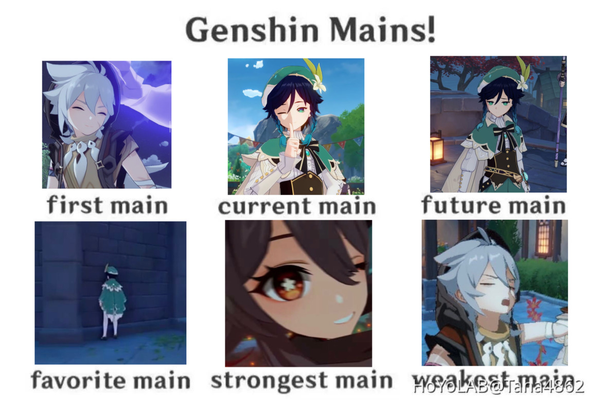 Genshin mains Genshin Impact | HoYoLAB