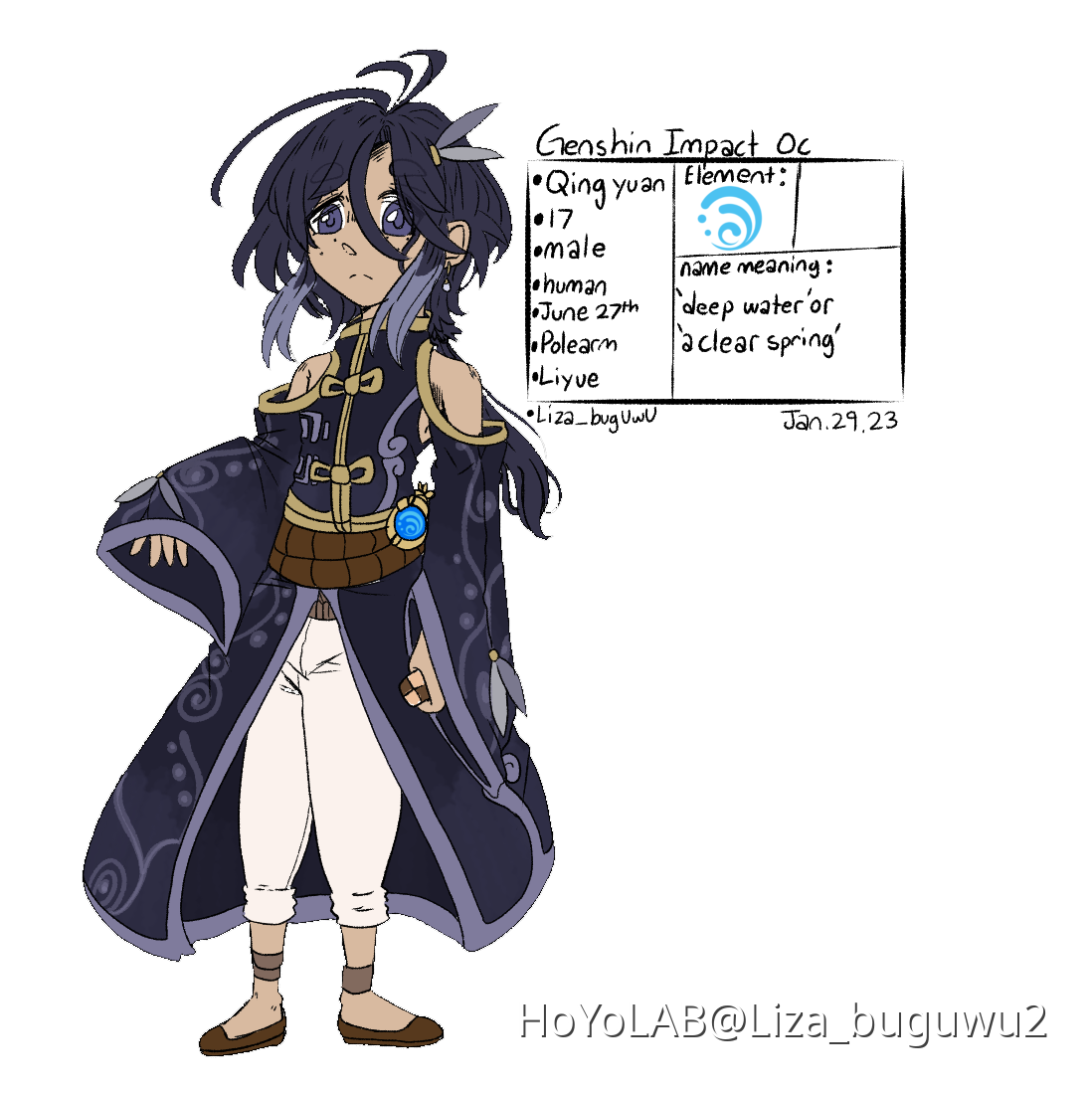 Qing yuan[Genshin oc] Genshin Impact | HoYoLAB