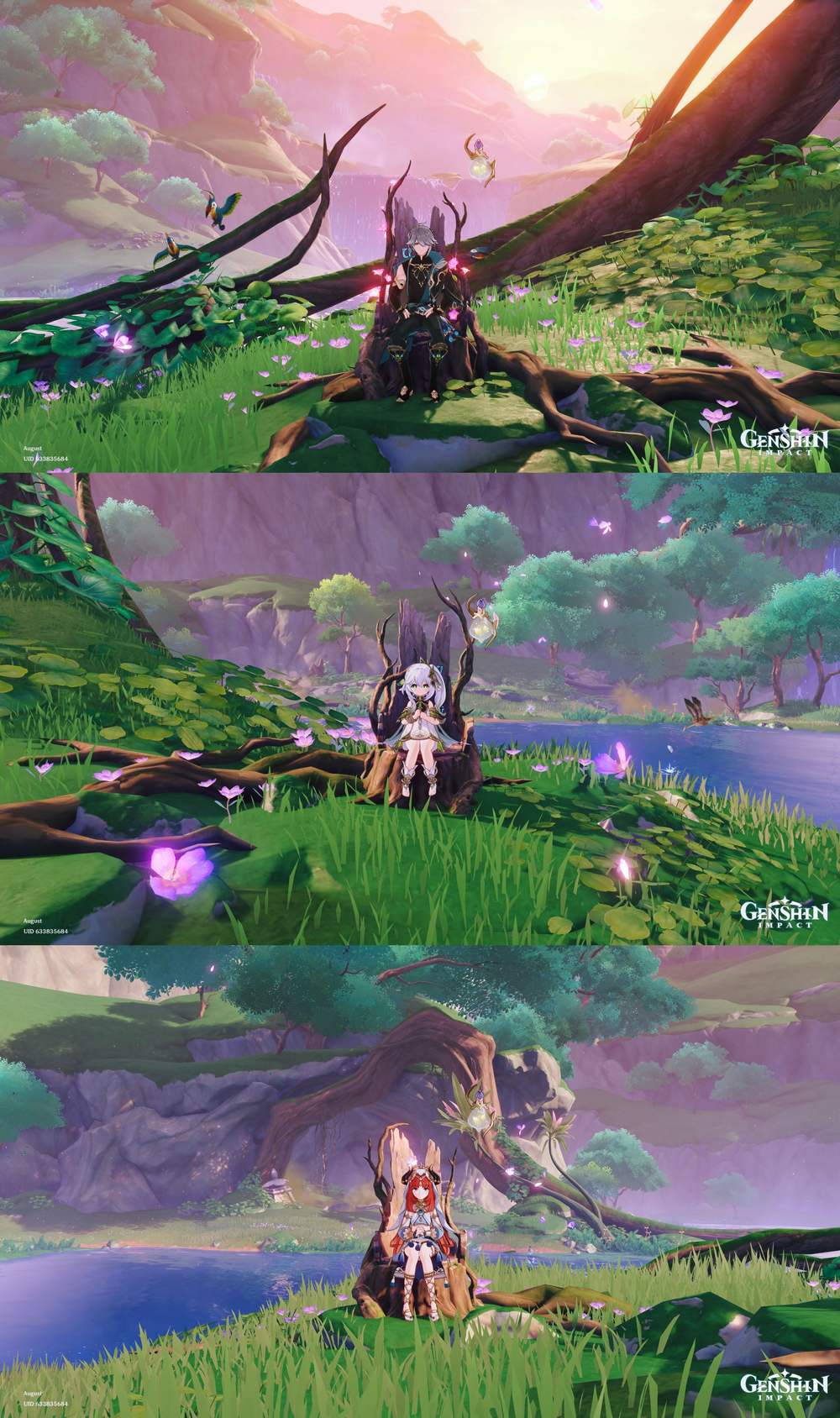 The seats of the gods of Sumeru Genshin Impact | HoYoLAB