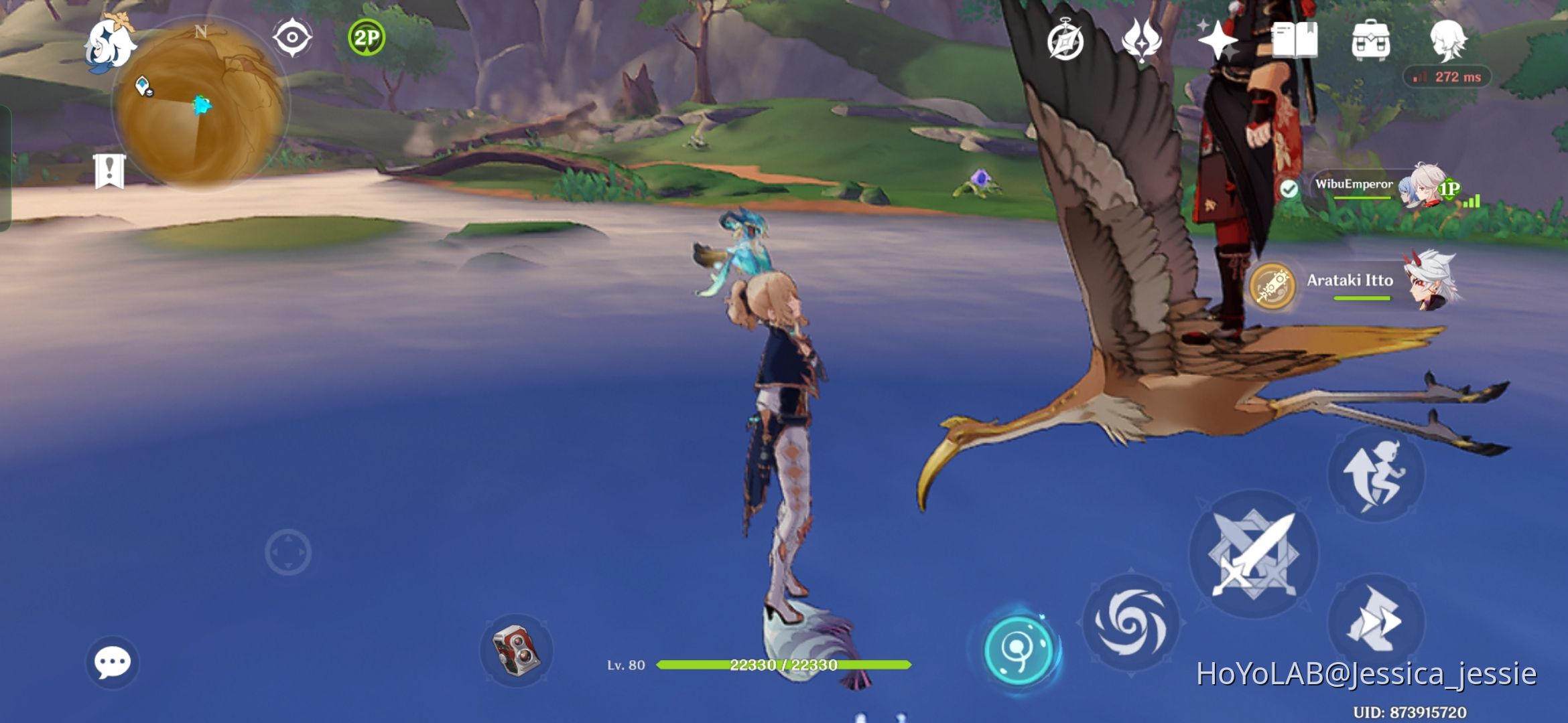 Riding fish Genshin Impact | HoYoLAB