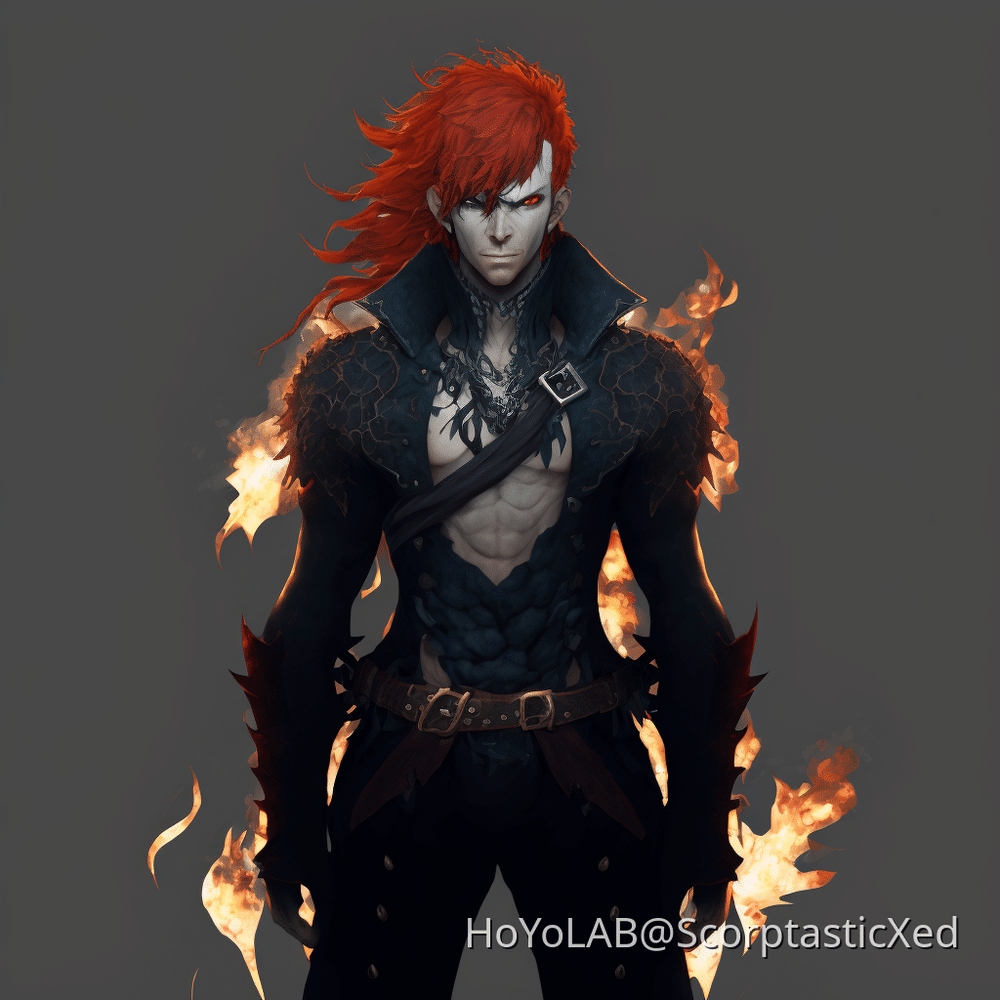 Evil Genshin - Evil Twins of all Pyro Vision Characters Genshin Impact ...