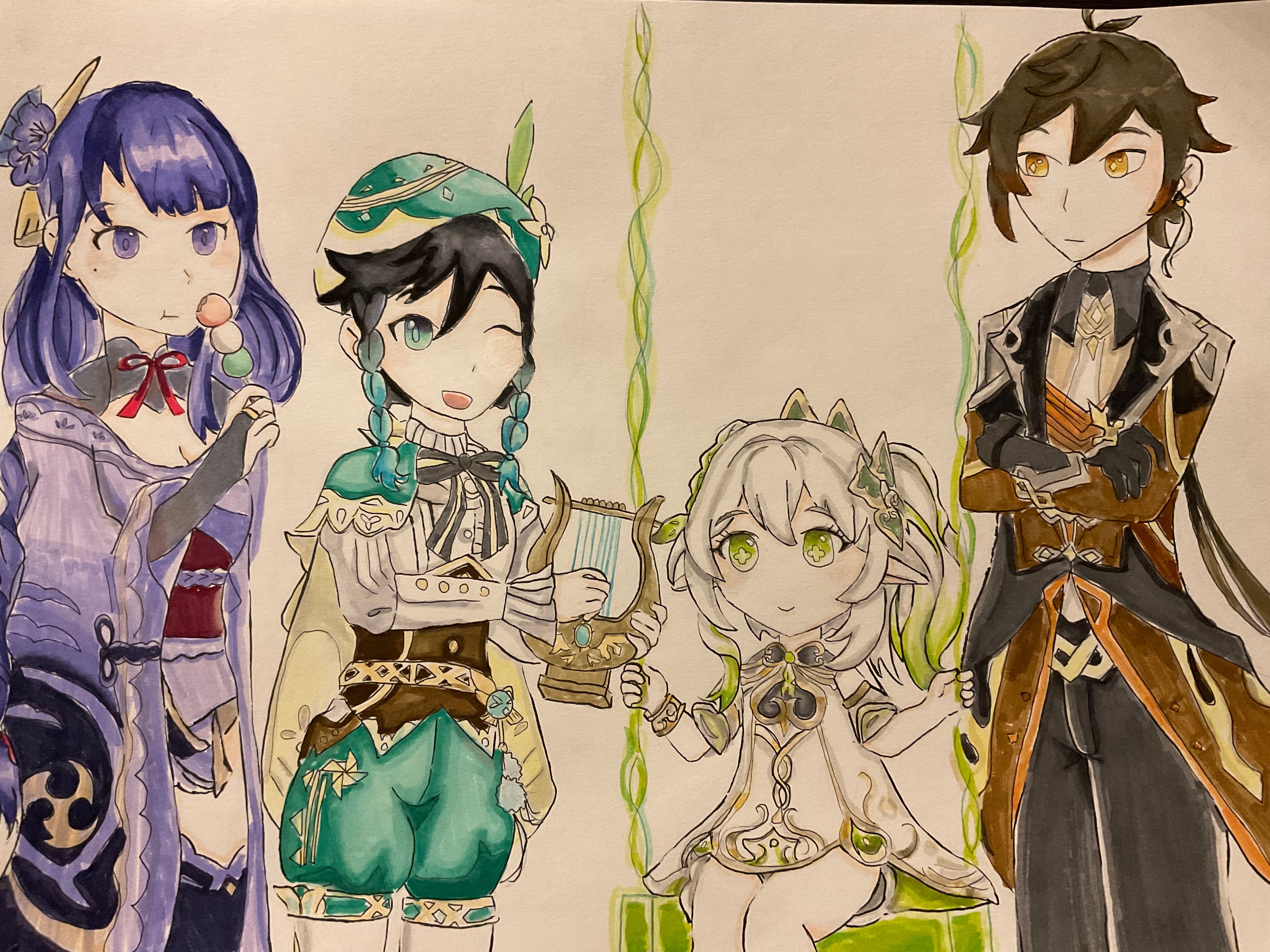 Hangout with the 4 archons! Genshin Impact | HoYoLAB