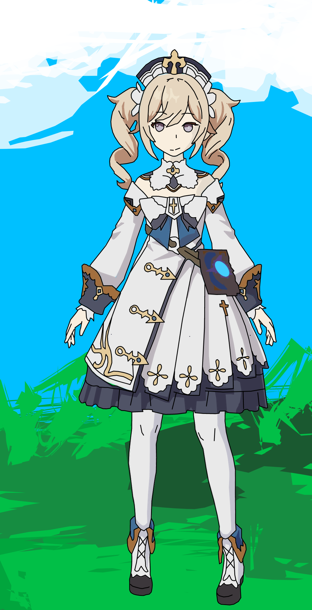Barbara - Fan Art Genshin Impact | HoYoLAB