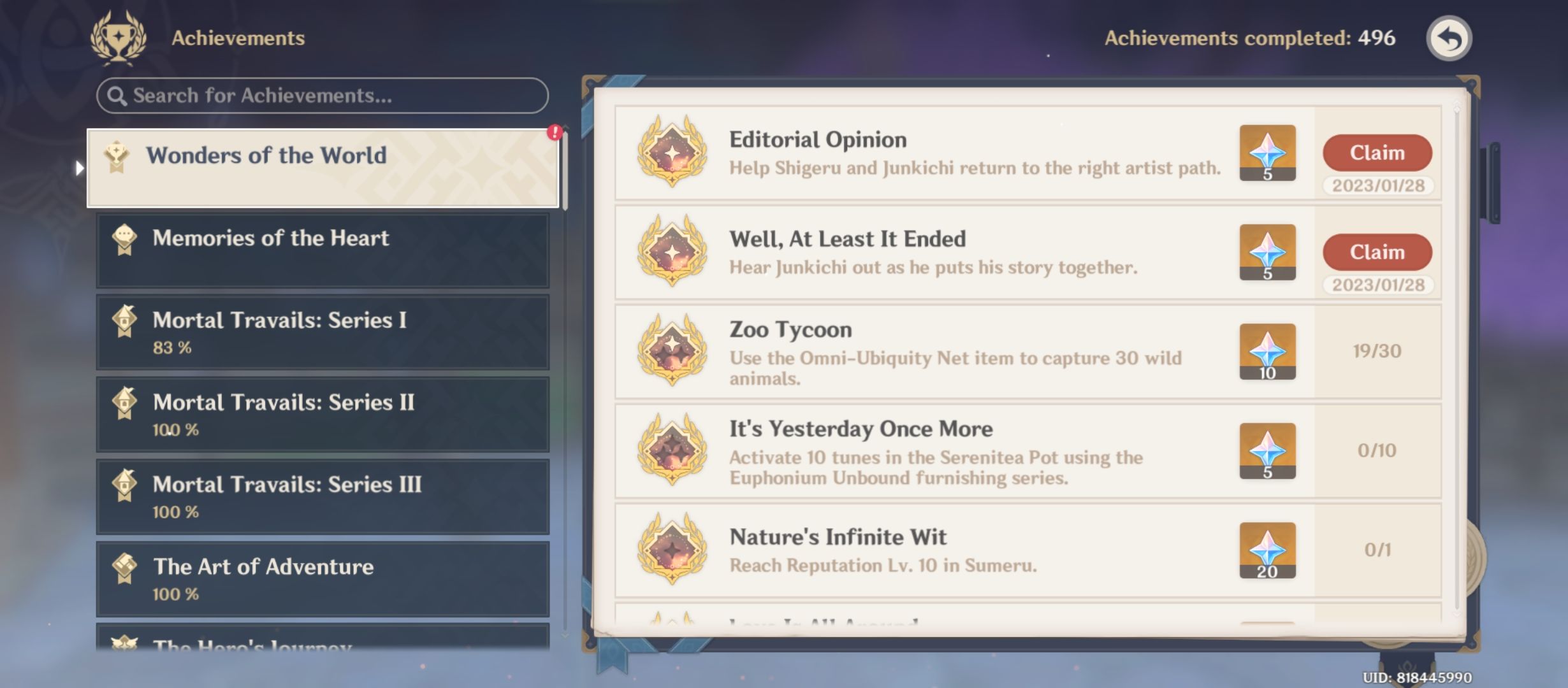 Are there any commissions you had enough of? Genshin Impact | HoYoLAB