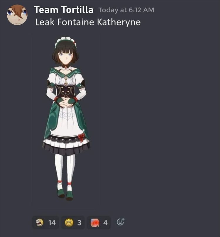 Fontaine Katheryne 🫢🫢🫢🫢 Genshin Impact | HoYoLAB