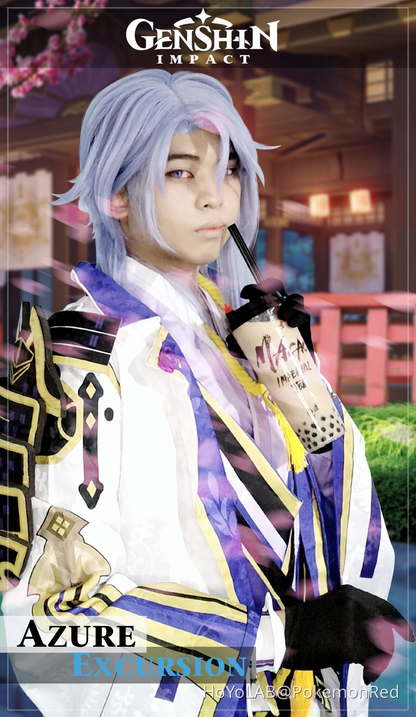 Kamisato Ayato cosplay trial Genshin Impact | HoYoLAB