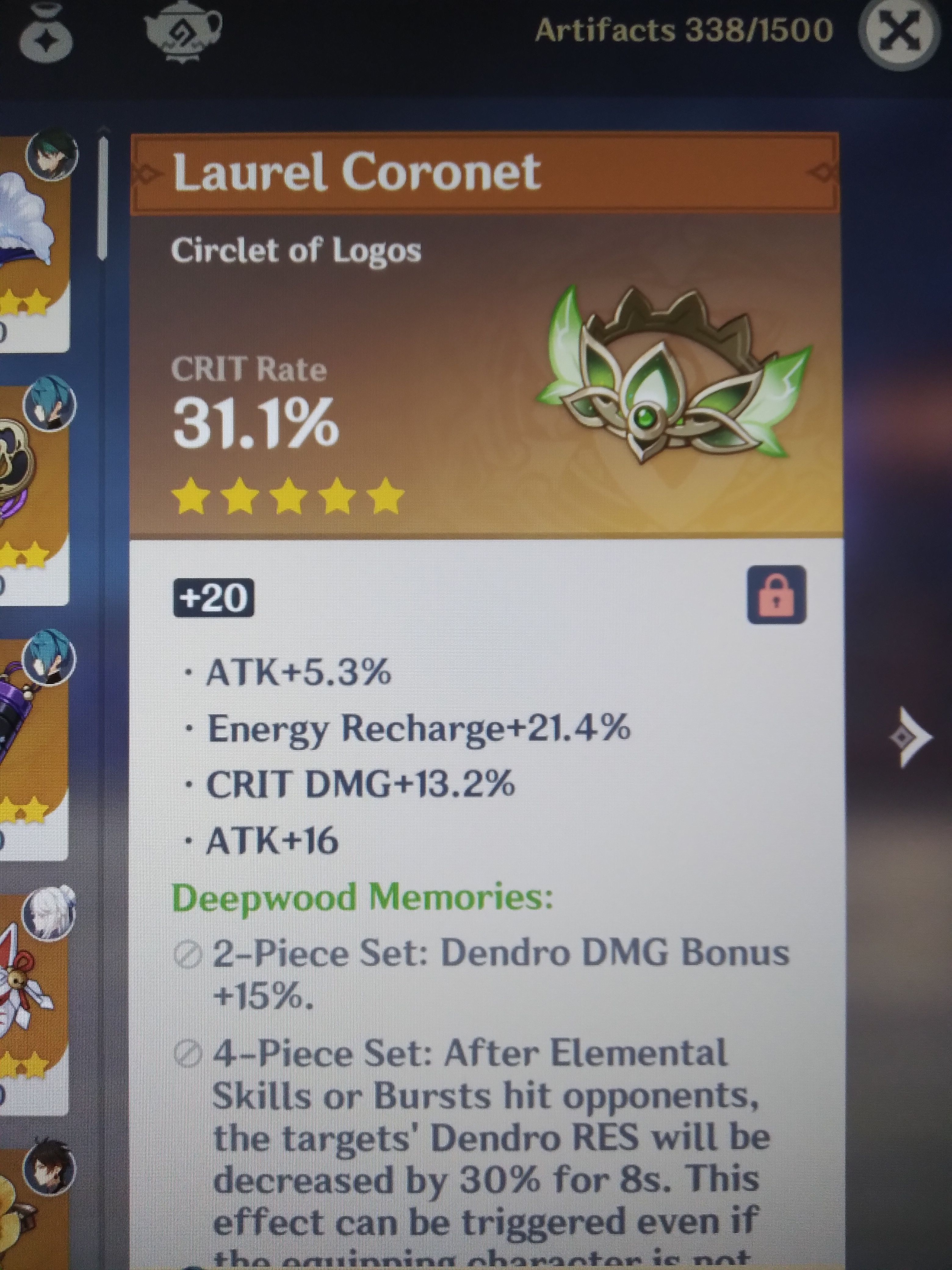 My best deepwood pcs yet 😁 Genshin Impact | HoYoLAB